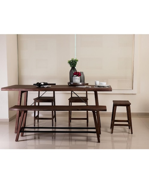 Silla Trendy T&A de madera acacia 5