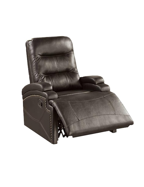 Reclinable Poundex de piel sintética 1
