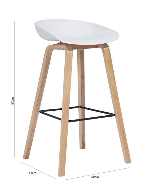 Juego de bancos altos Arezzo Mundo In 8