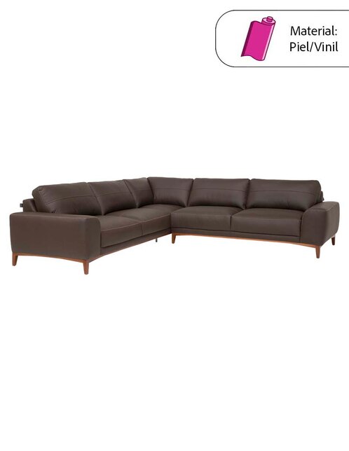 Sala modular Boal Alina de piel y vinil 2