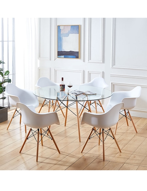Mesa de comedor Eames Lottus 18