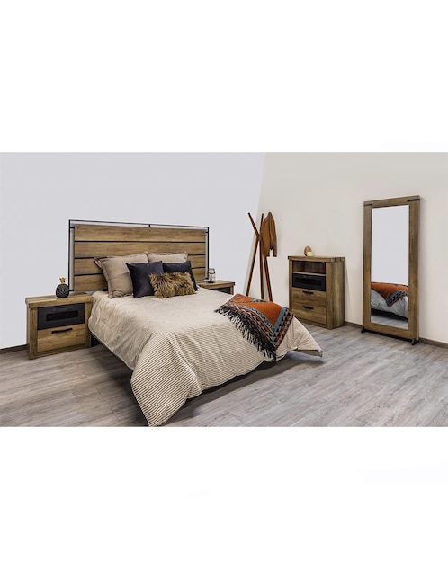 Set Recámara Kessa Toto de MDF 2