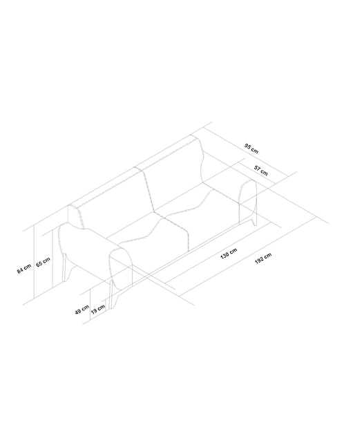 Love seat Boal Arello 3
