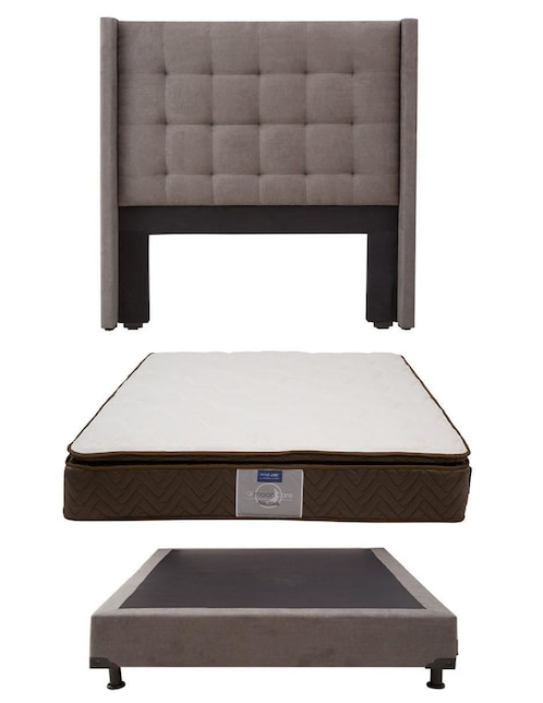 Set Recámara Dicasa Titán de madera 1