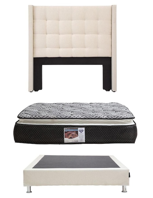 Set Recámara Dicasa Titán de madera 1