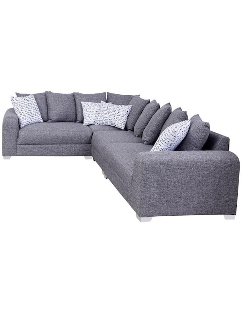 Sala modular Blue Aztec Furniture de tela 2