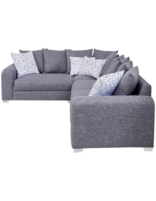 Sala modular Blue Aztec Furniture de tela 3