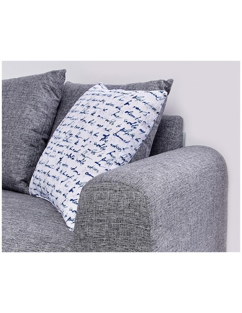 Sala modular Blue Aztec Furniture de tela 4