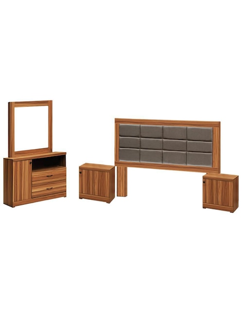 Set Recámara Kessa Valeria de MDF 1