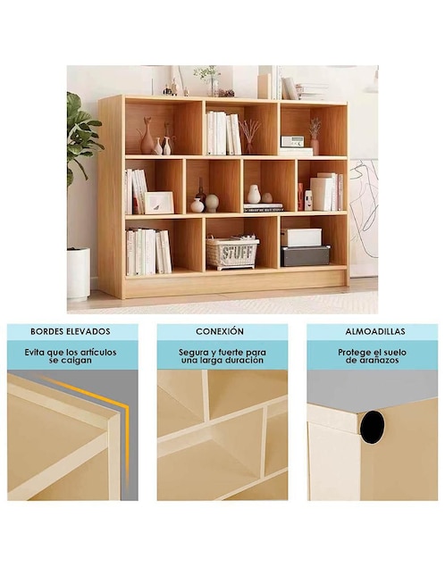 Librero Ilios Innova de MDF 6