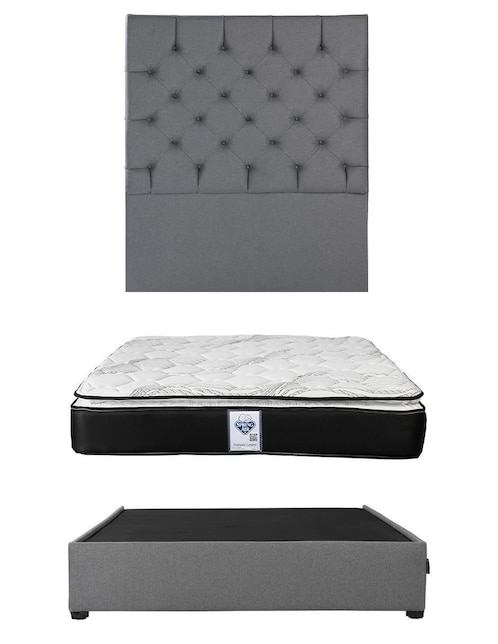 Set Recámara Dicasa Capri Premier de madera pino 1