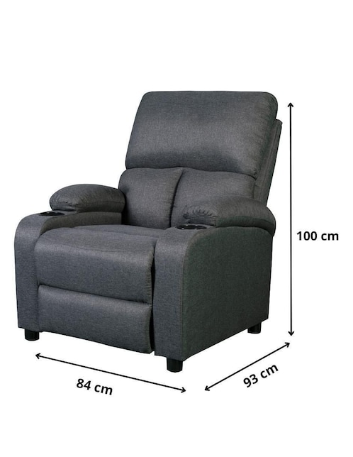 Reclinable Midtown Concept de tela 7