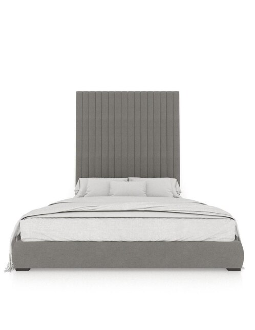 Cama Modern Luxury Wall Furniture Paneling de tela 1