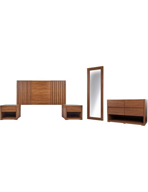 Set Recámara Sochic Van Gogh de MDF 1