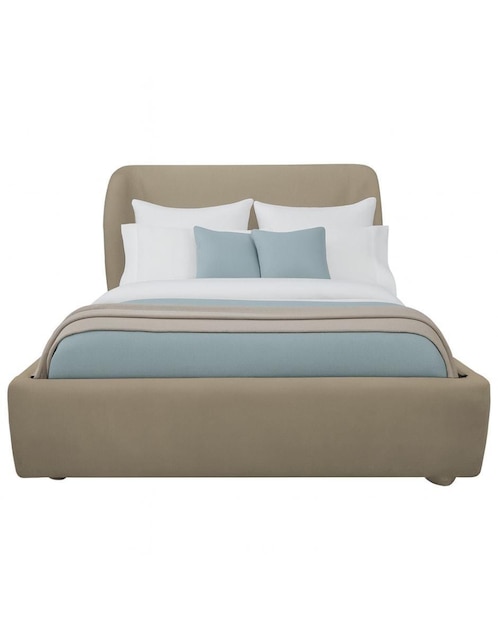 Cama Nicky Atlas del Descanso de mdf queen size 1