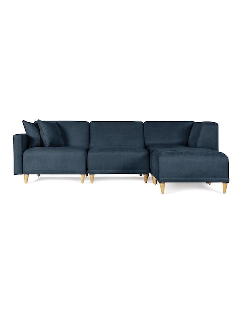 Sala modular Avalon de 4 módulos memory foam reclinable a 3 posiciones ...