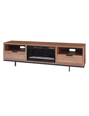 Chimenea eléctrica decorativa Greentouch de melamina