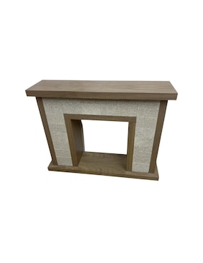 Chimenea decorativa Lemich de chapa madera