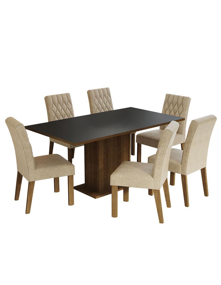 Comedor Hanna Madesa para 6 personas