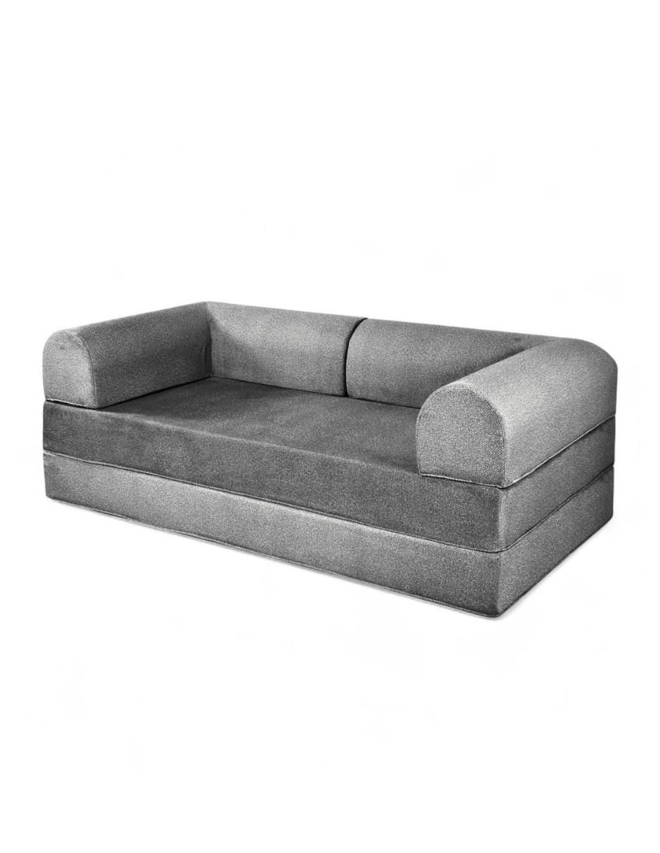 Sofá cama armable Teddy 3 Cuerpos Tela Smooth Naap Concept espuma ...